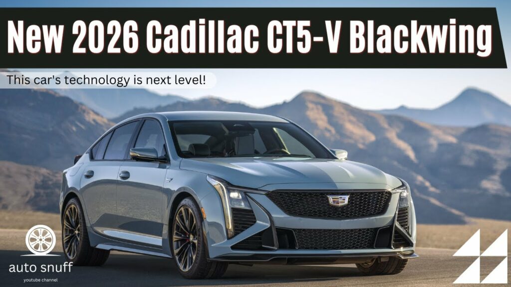 New 2026 Cadillac Ct6 Sedan Redesign New 2026 Cadillac